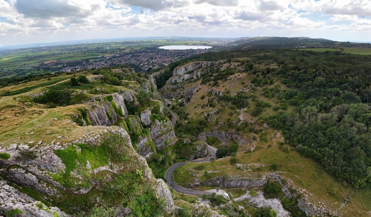 Cheddar Gorge Cliff-Top Circular Walk, the Mendips, near Bristol
