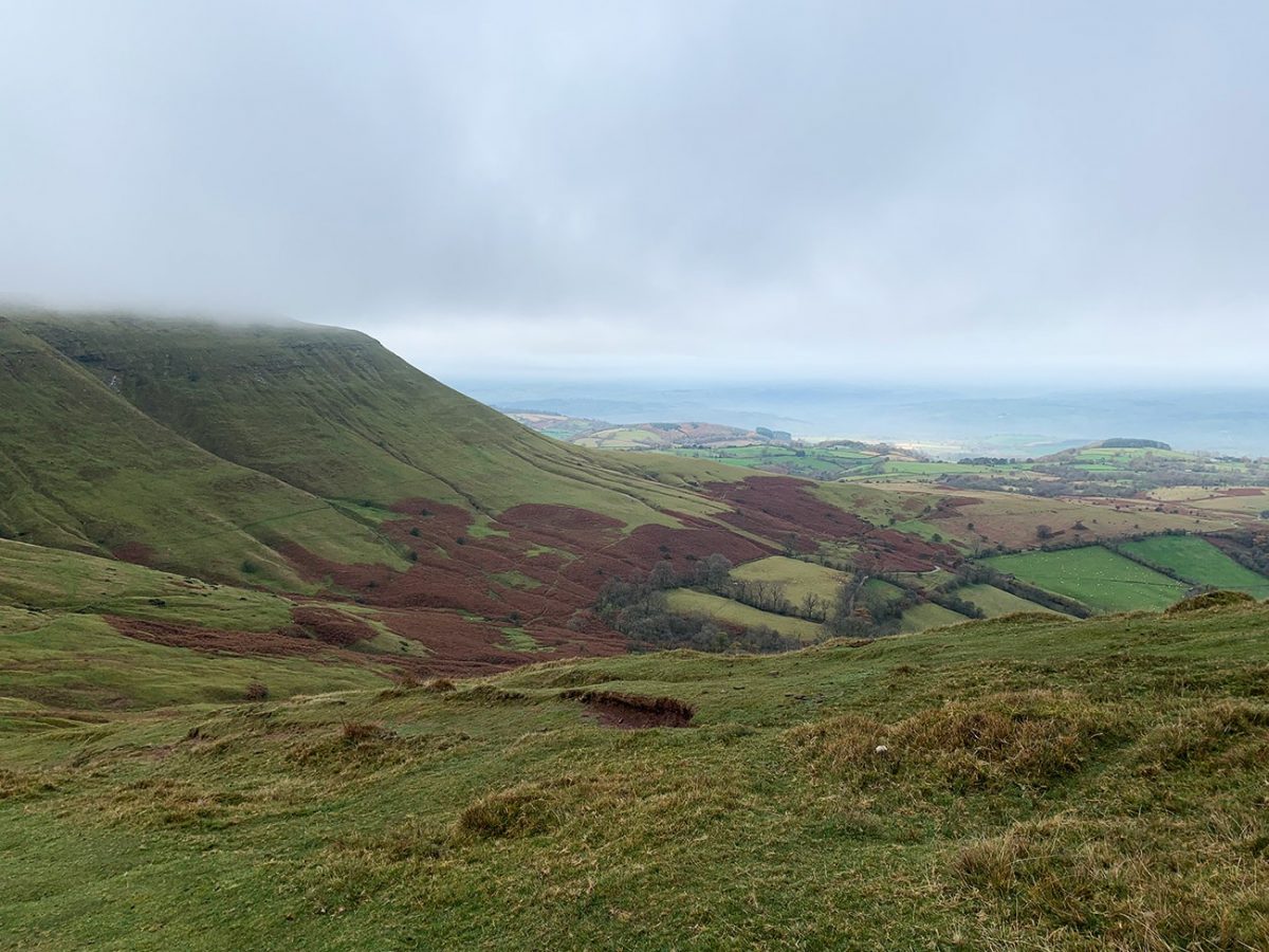 Hay Bluff Lord Herefords Knob (Twmpa) Circular Walk, Hay on Wye